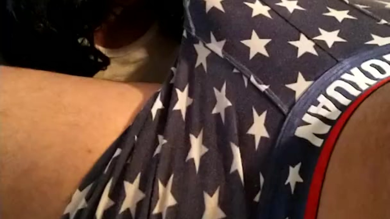Sissy Gives Straight Military Guy A Lapdance Then Sucks His Cock