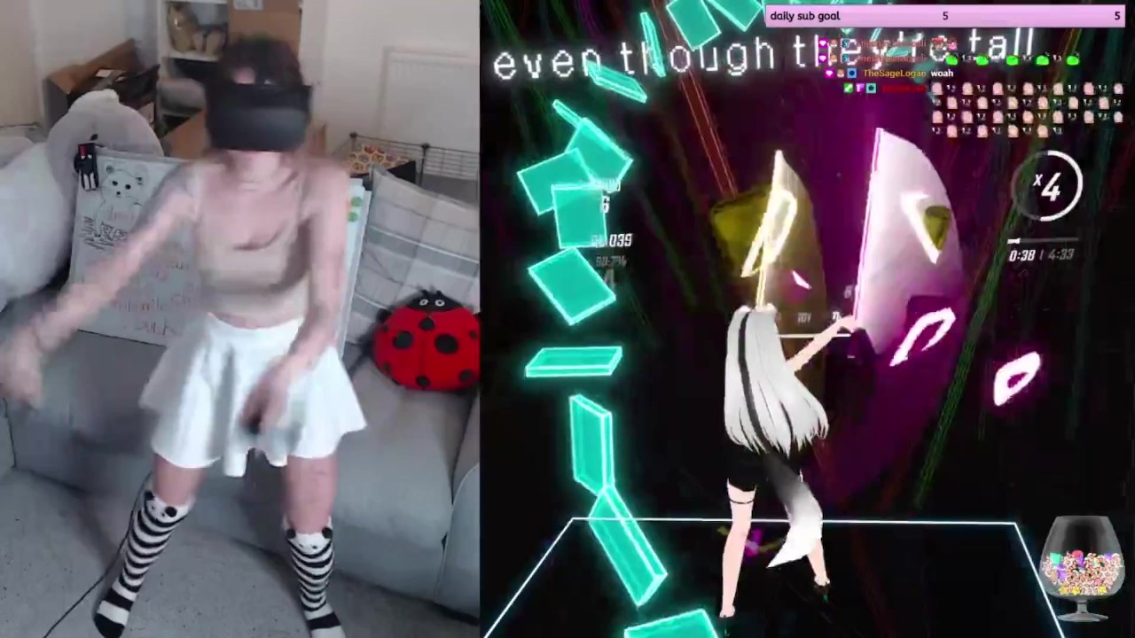 Gamer Girl Follada Por Un Hermoso Mapa De Beat Sabre Videos Porno Gratis Youporn
